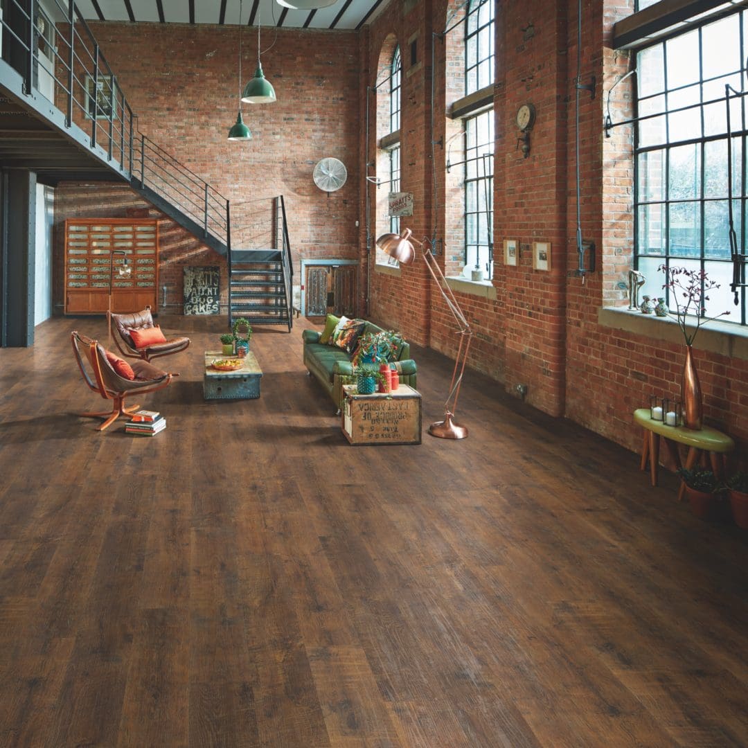 Dark Wood LVT Flooring | 4homes